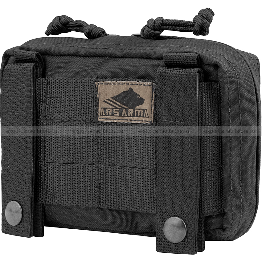 Utility chest pouch (Ars Arma) (Black) - Airsoft Store: export goods ...